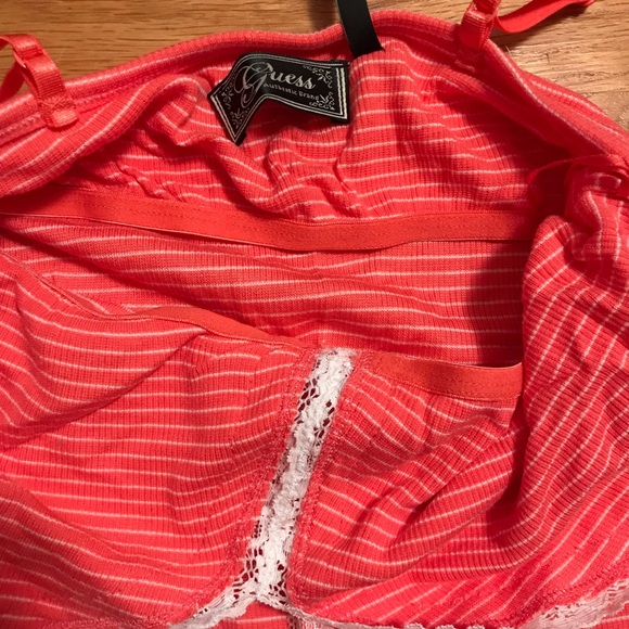 Guess | Tops | Guess Lace Shelf Bra Cami | Poshmark